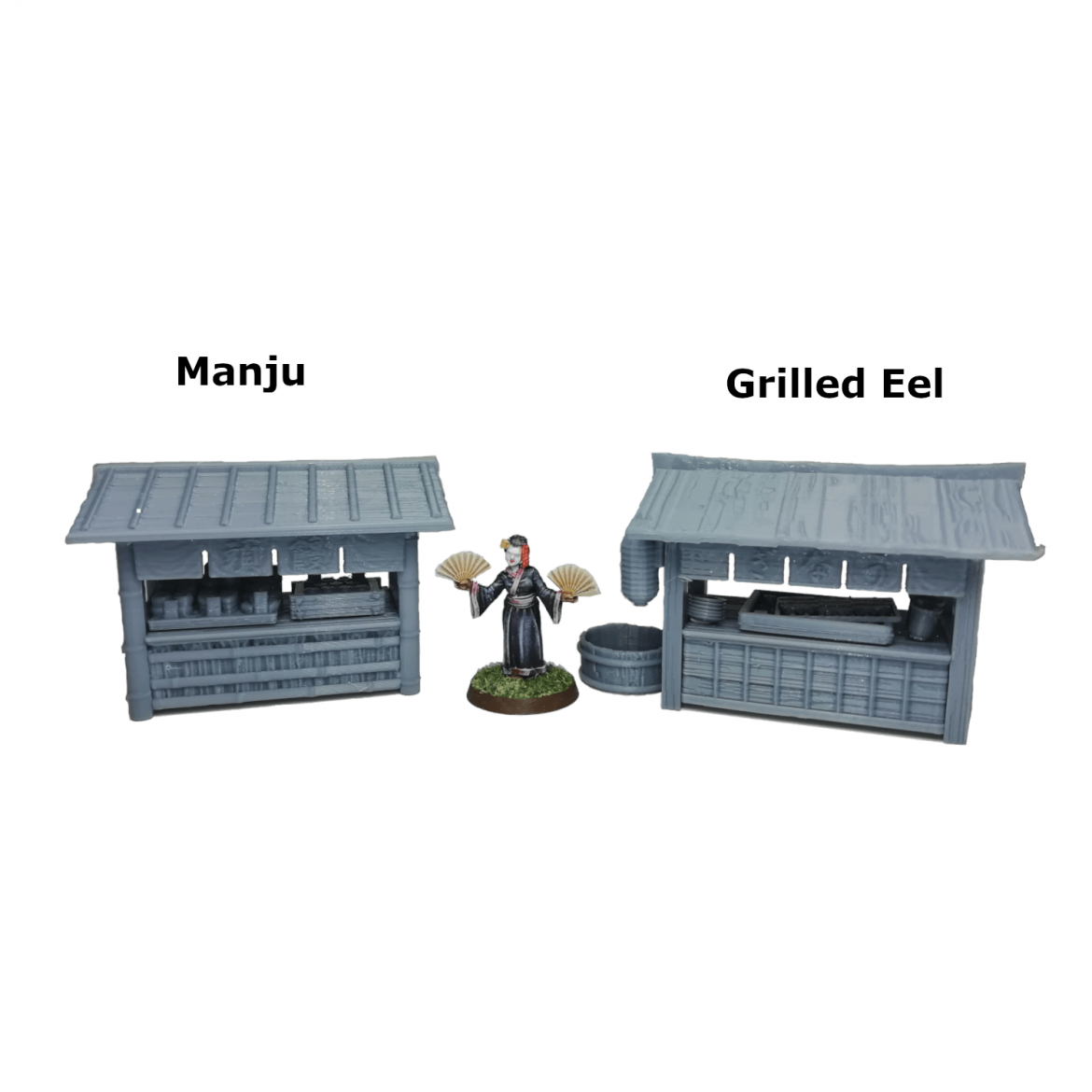28mm Samurai Yatai Market set of 10 stalls – 3d printing and tabletop ...