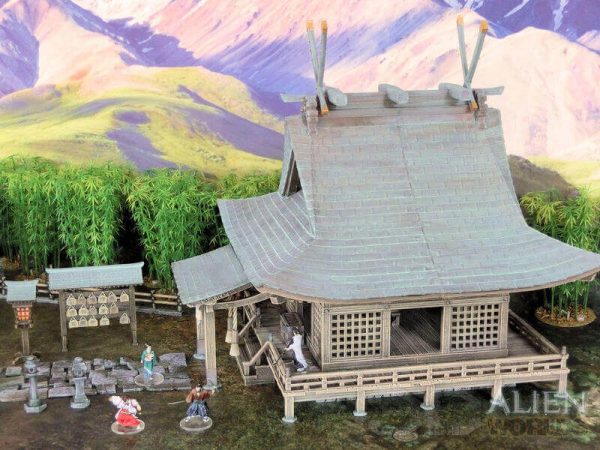 28mm Samurai Shrine – 3d printing and tabletop gaming
