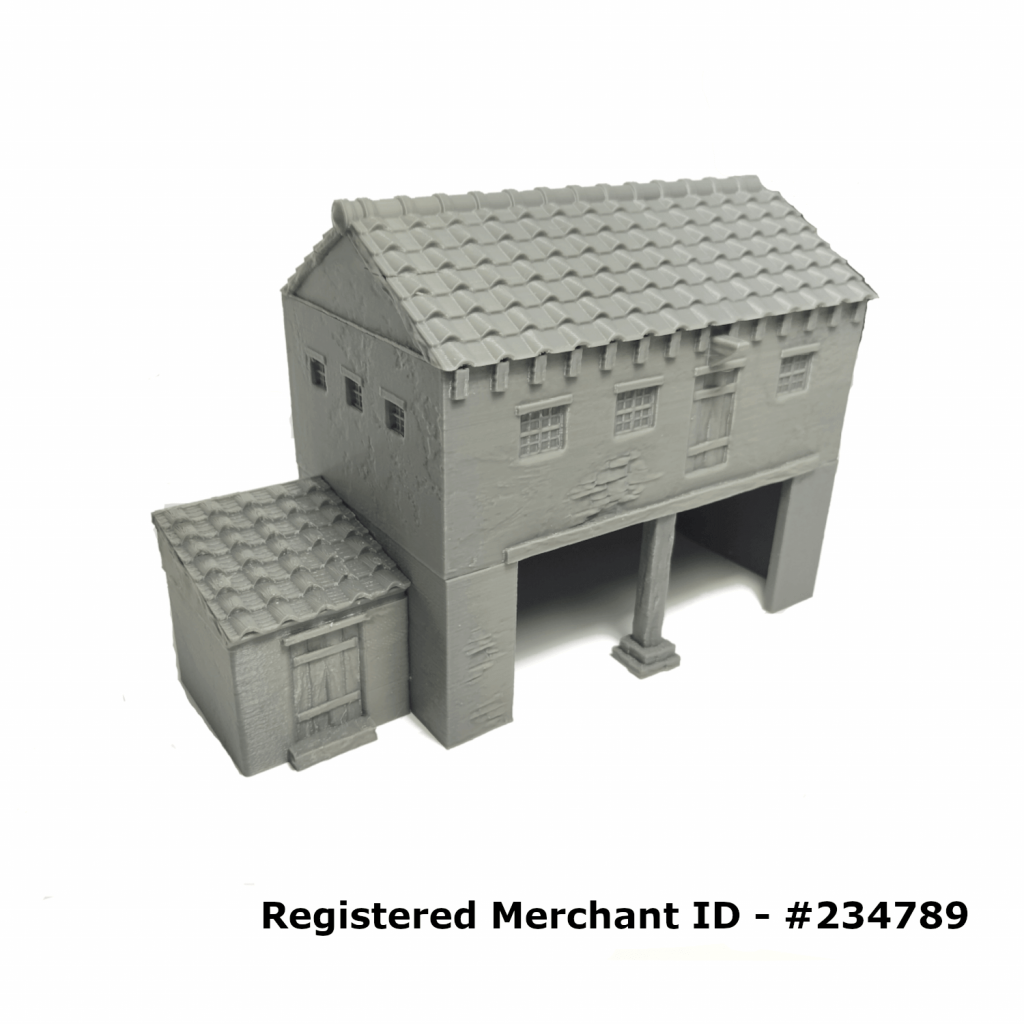 Roman Barn – 3d printing and tabletop gaming