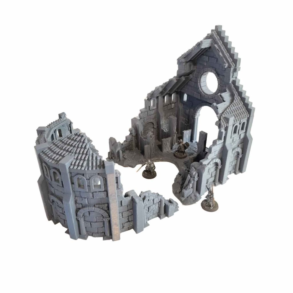 Arkenfel Ruined Stable – 3d printing and tabletop gaming