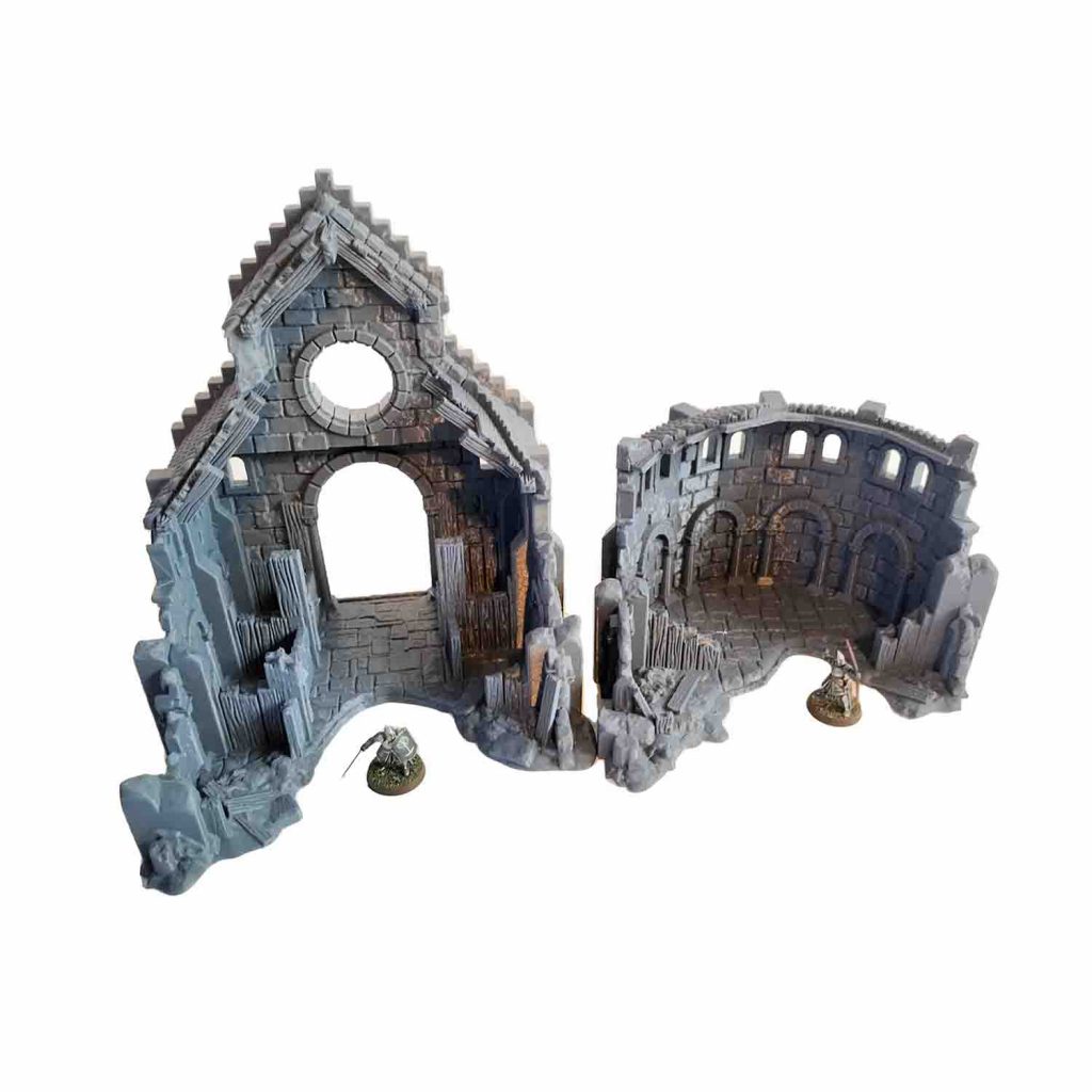 Arkenfel Ruined Stable – 3d printing and tabletop gaming