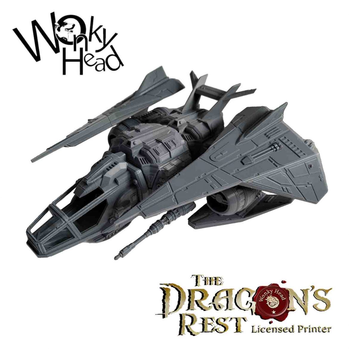 Vortex Space Vehicle – 3d printing and tabletop gaming