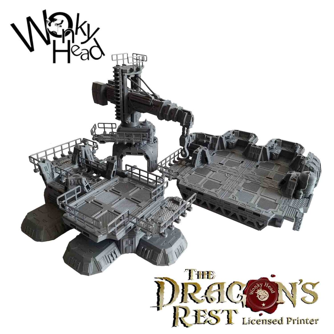 28mm Sci Fi Repair Bay – 3d printing and tabletop gaming