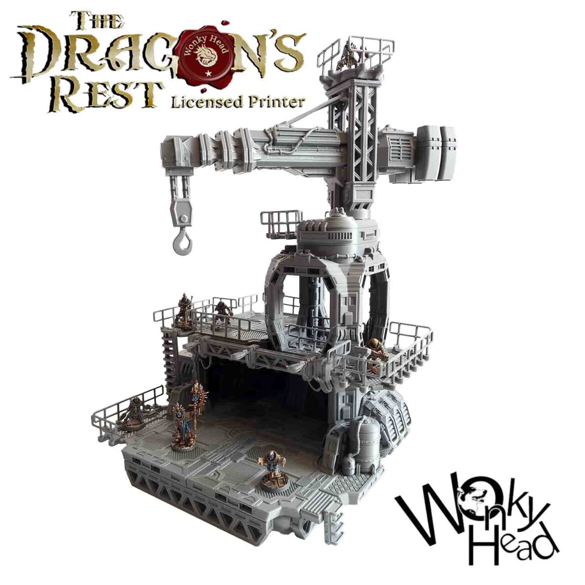 28mm Sci Fi Repair Bay – 3d printing and tabletop gaming