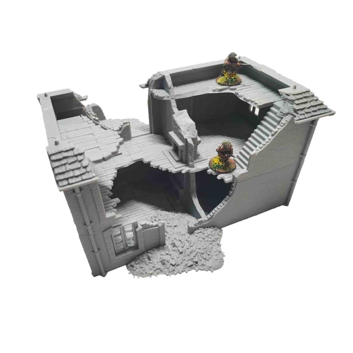 WW2 Operation Overlord Building 3 – 3d printing and tabletop gaming